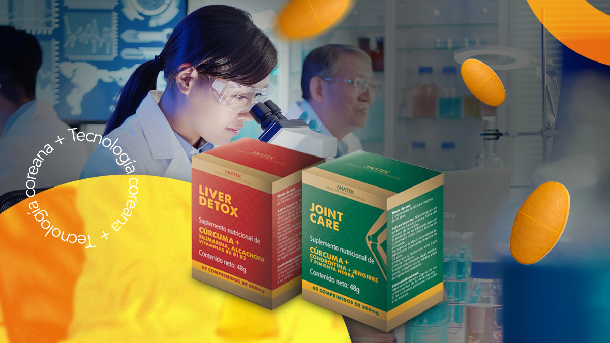 Anatek - Único con Cúrcuma Fermentada